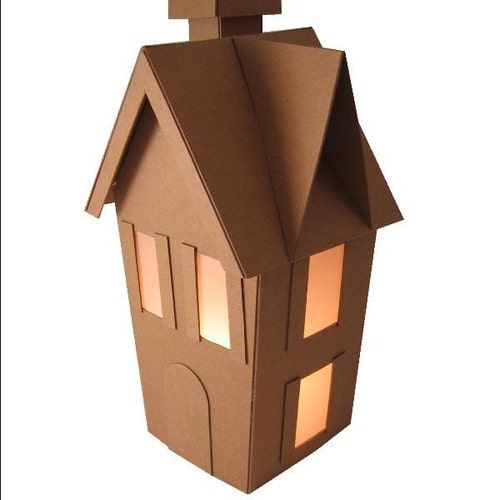 DIY Kit Little Chapel Chipboard Gingerbread House - Etsy