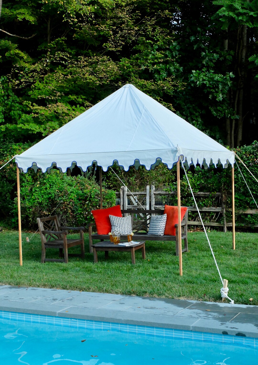 Canvas Pool Pavilion Tent PICK UP ONLY New York - Etsy