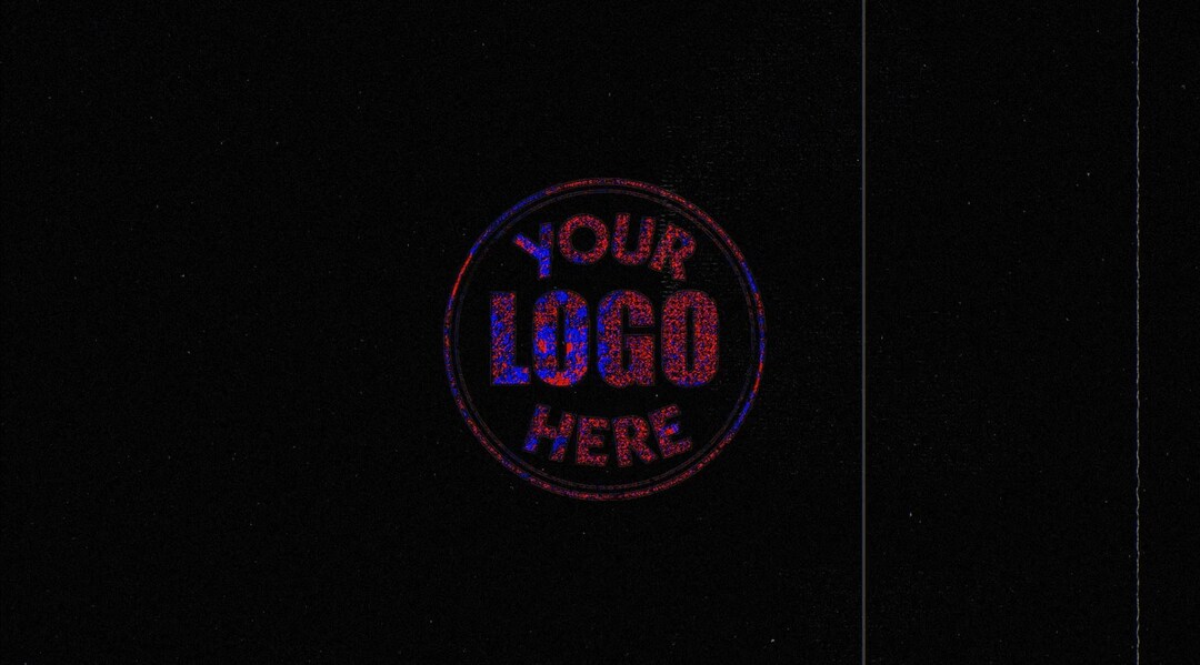 Custom Glitch Logo Animation: Dynamic Video Intro for Business - Etsy