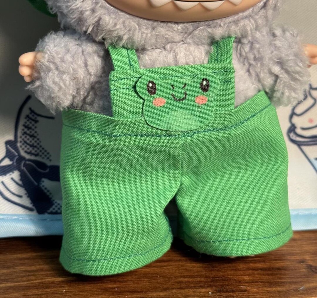 Labubu Clothes - Froggy Overalls - Etsy