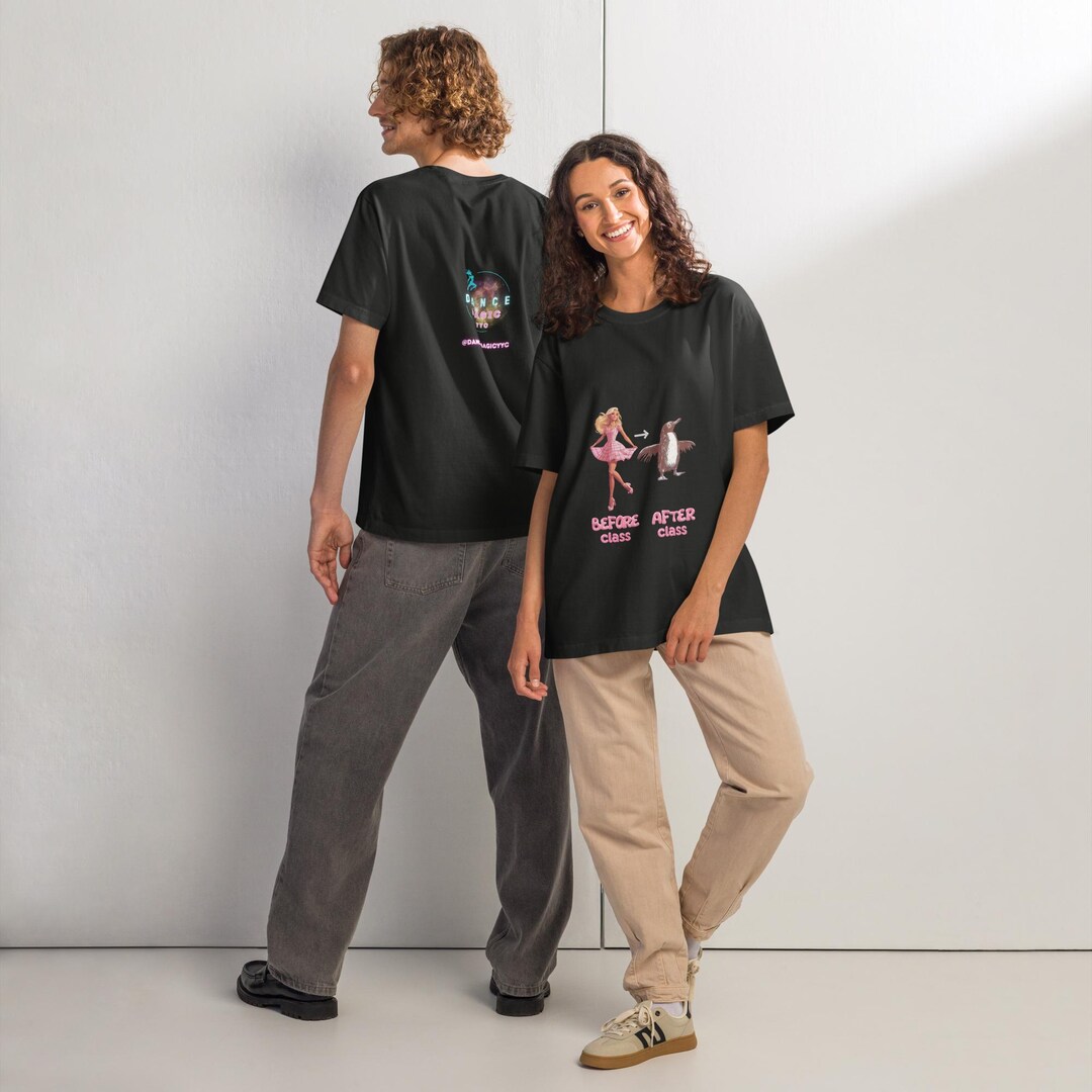 Viral ZUMBA OVERSIZED T Unisex - Before Class / After Class Funny ...