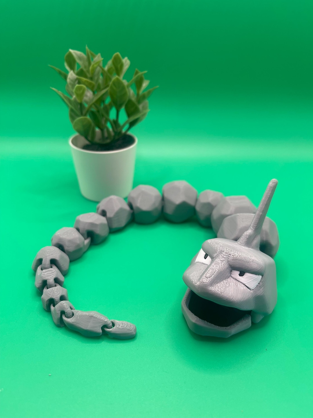 3D Printed Onix Flexi Toy - Etsy