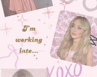 Sabrina Carpenter Bookmark - Etsy