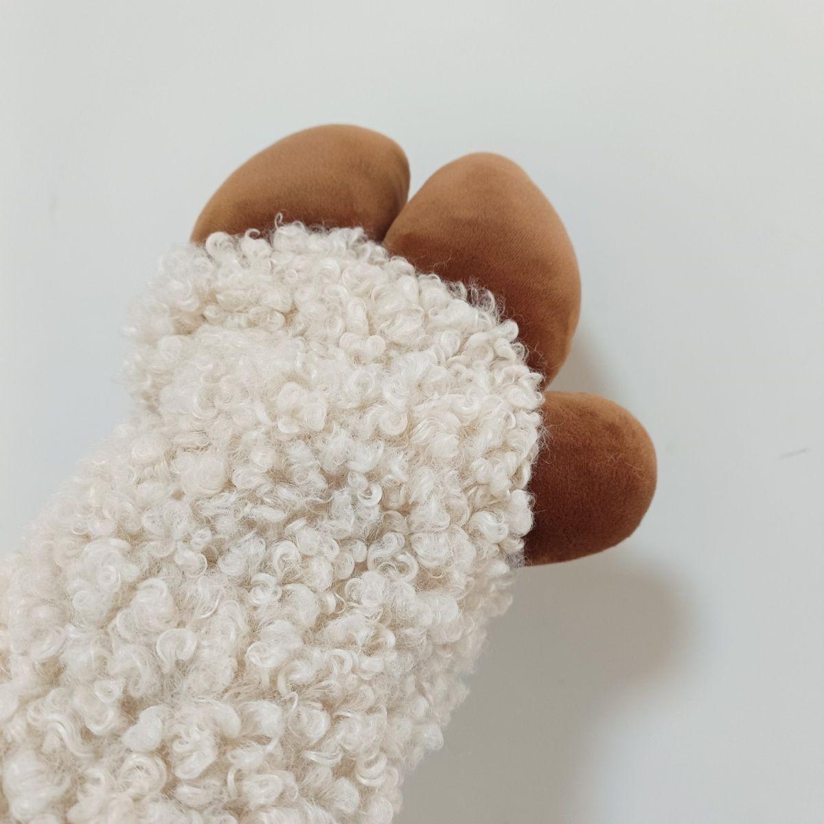 Curly Fur Hooves Hand Paws , Anime Cosplay Hooves Paws, Sheep Fursuit ...