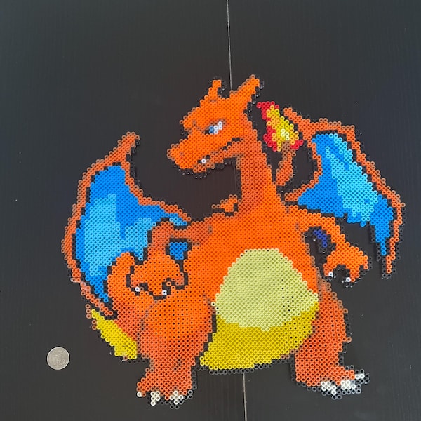 Perler Beads Charizard - Etsy