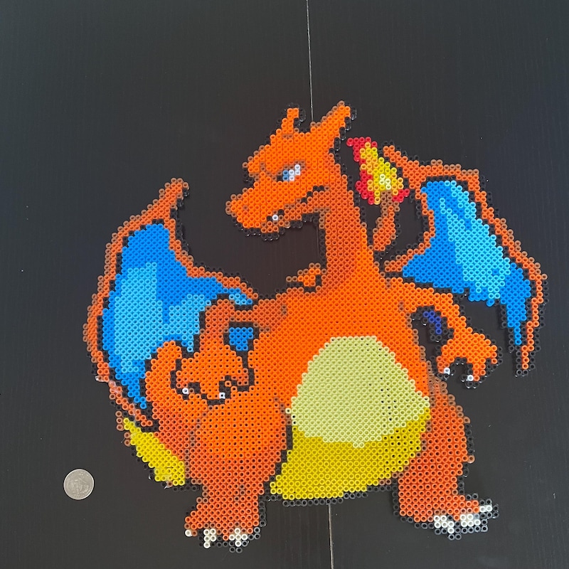 Perler Beads Charizard - Etsy