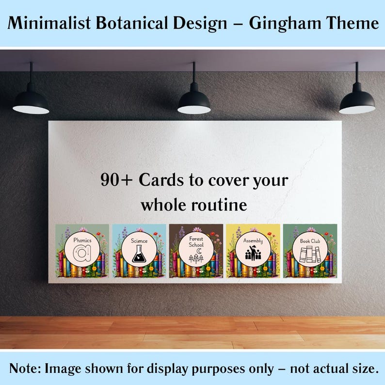 Visual Timetable Cards Editable | 90+ Daily Schedule Classroom Display ...