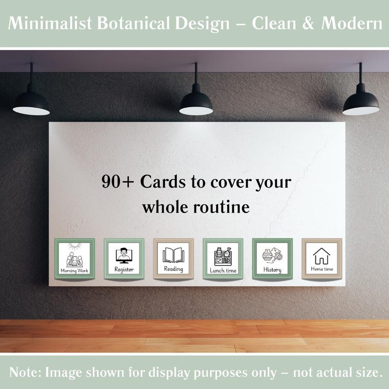 Math Display & Visual Timetable Bundle – Botanical Posters Editable KS1 ...