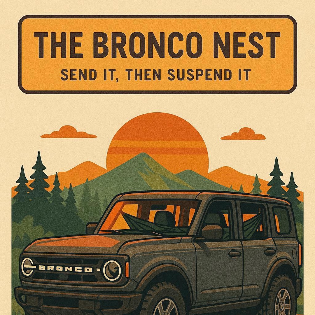 Bronconest 4-door Bronco Hammock - Etsy