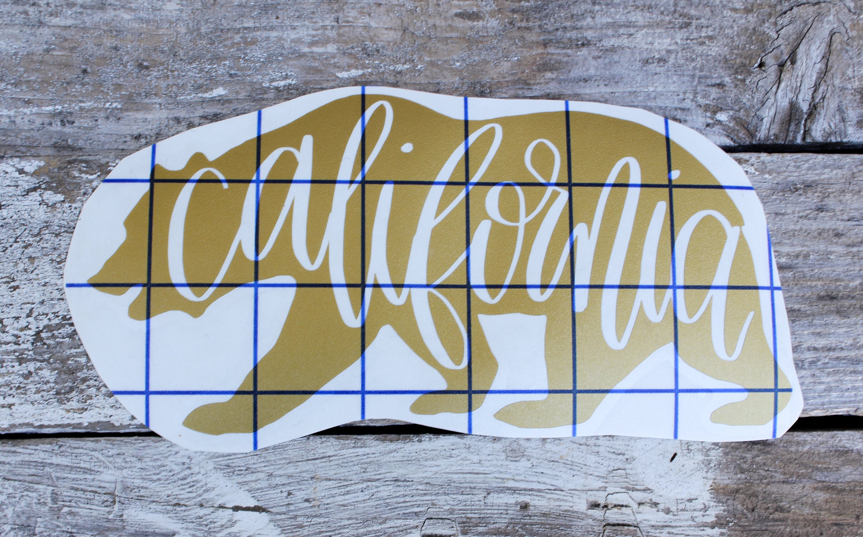 Bear Sticker California Bear Decal Vinyl Bear California | Etsy