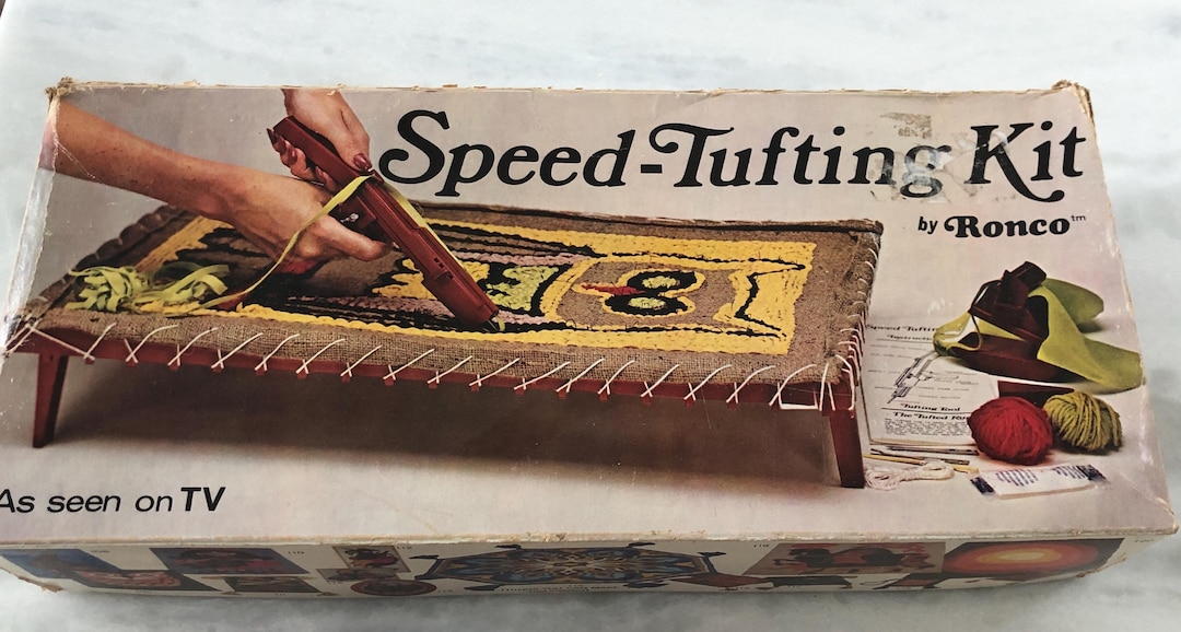 Vintage 1975 Speed Tufting Kit – Owl Design – Southbury Manufacturing ...