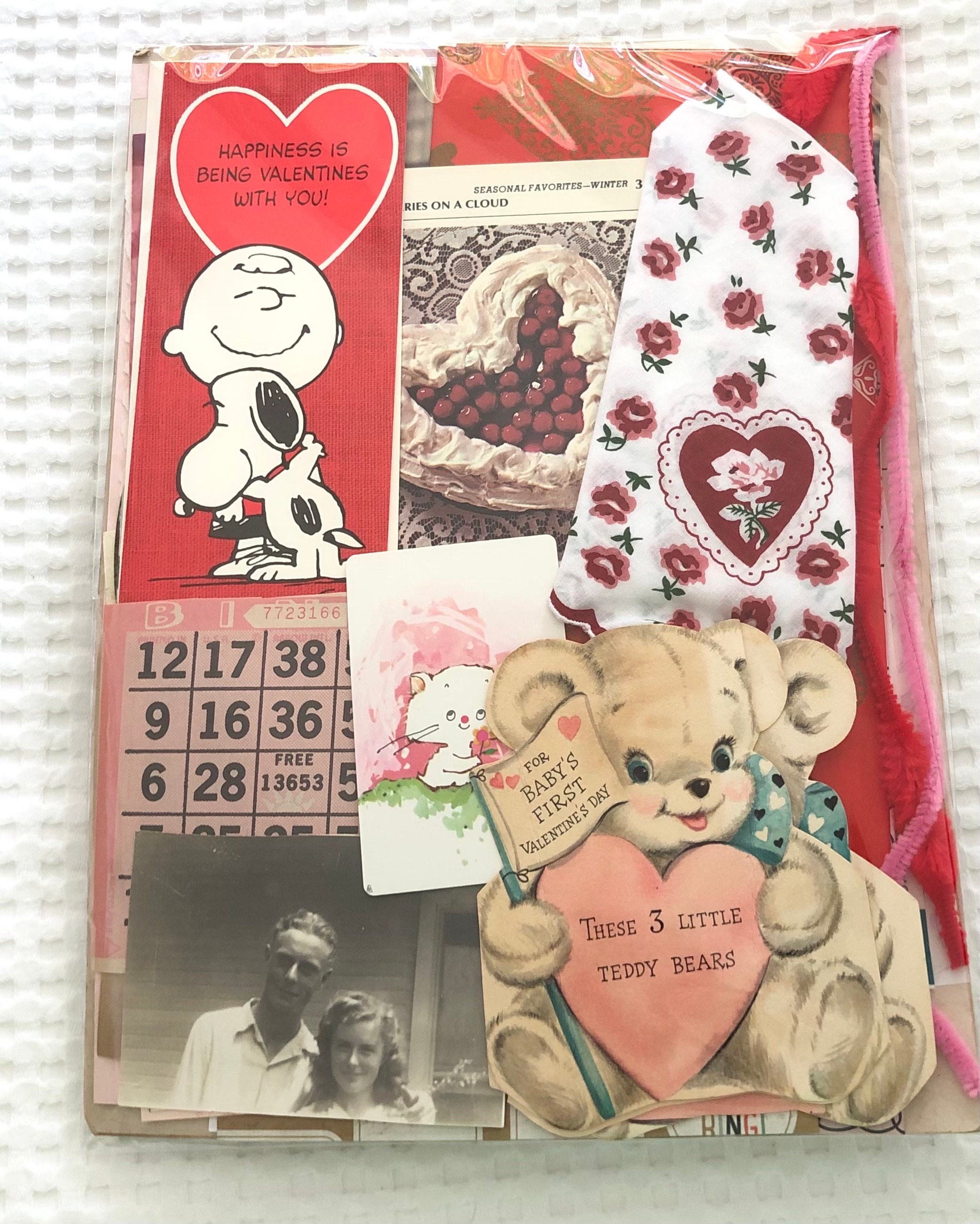 Vintage Valentine Love Kits Paper Ephemera Junk Journaling | Etsy