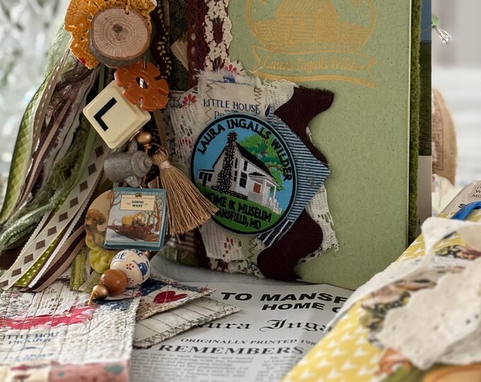 Little House on the Prairie Handmade Journal With Laura Ingalls Wilder ...