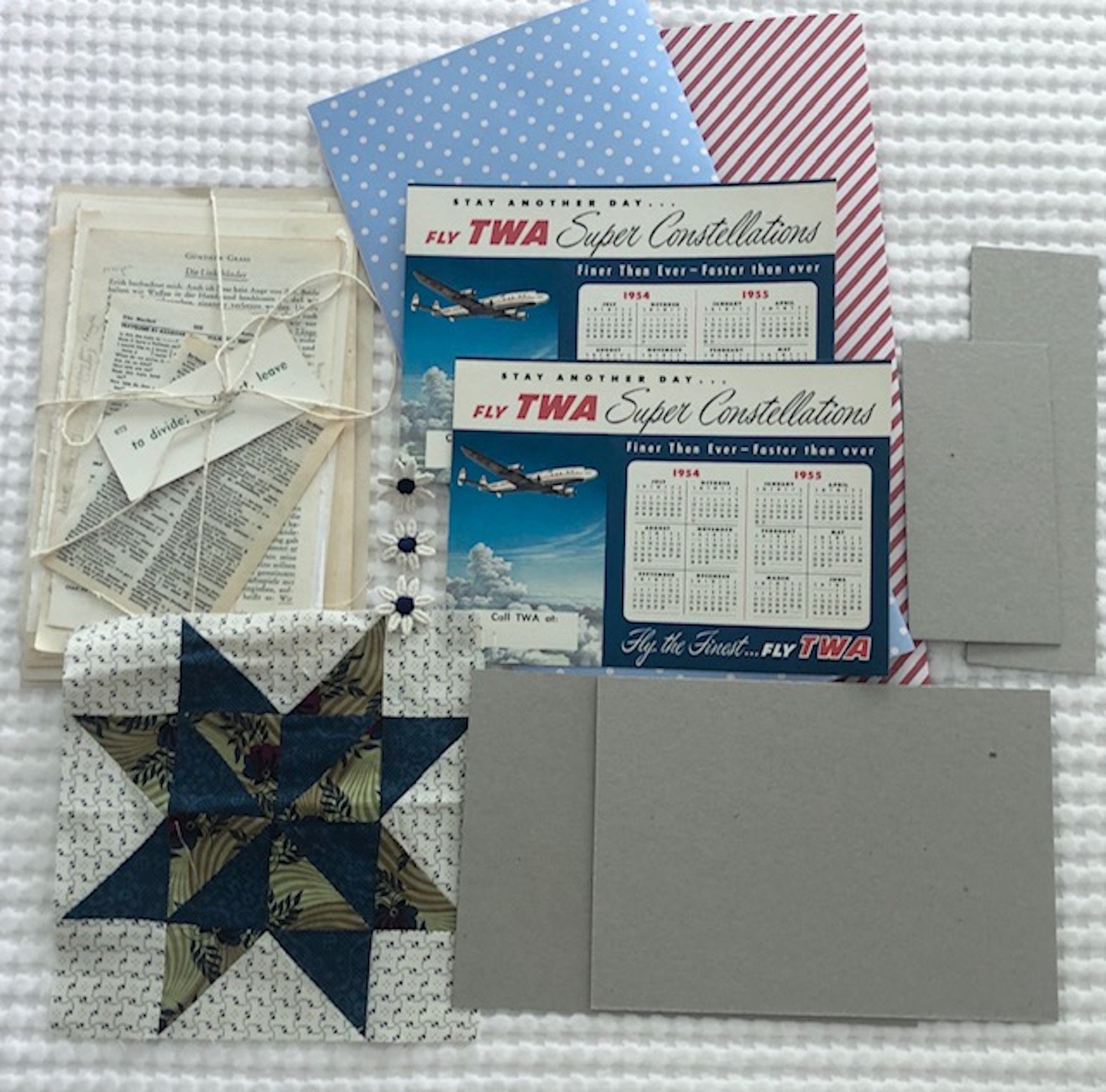 Cruise-themed Travel Ephemera Kit. Junk Journal - Etsy