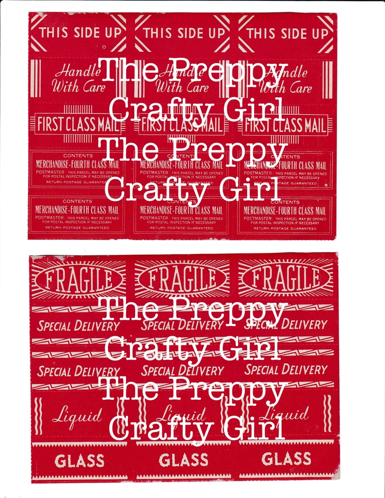 1920s Vintage Canning Labels Printable (digital Download) - Etsy