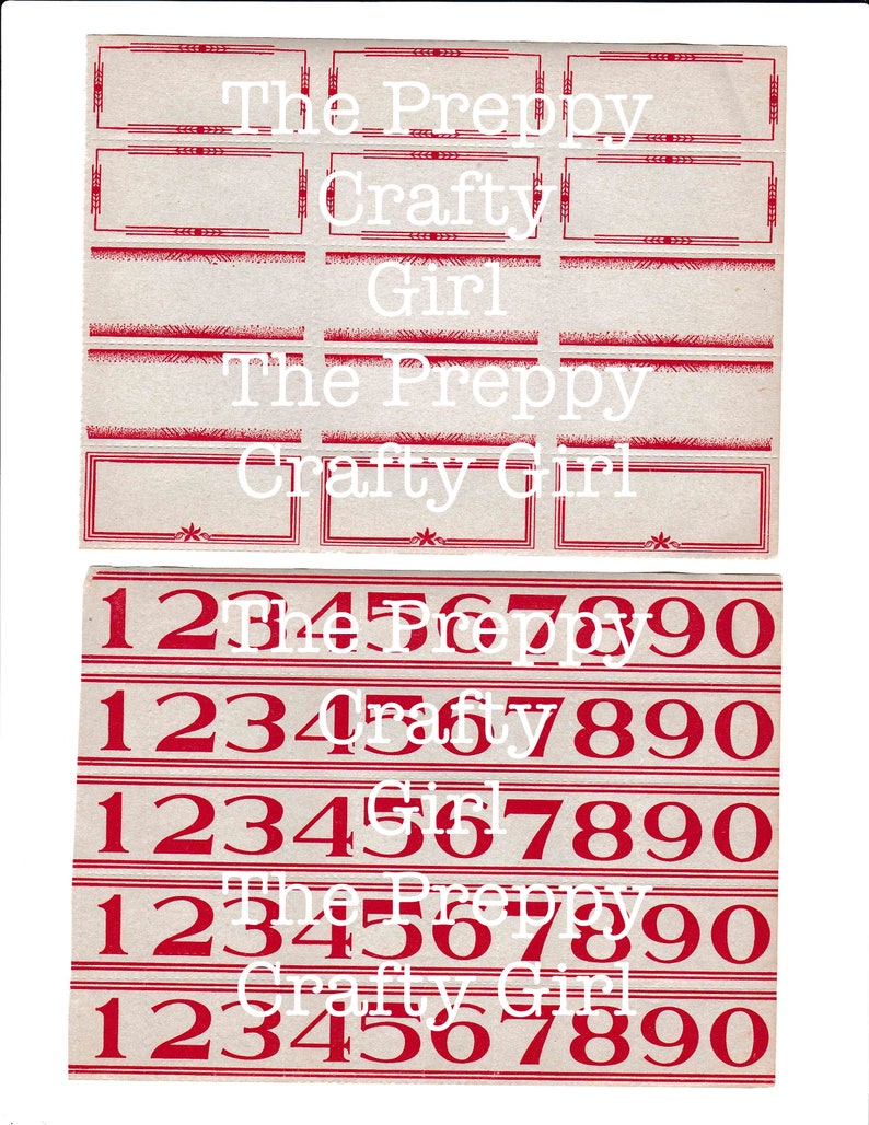 1920s Vintage Canning Labels Printable (digital Download) - Etsy