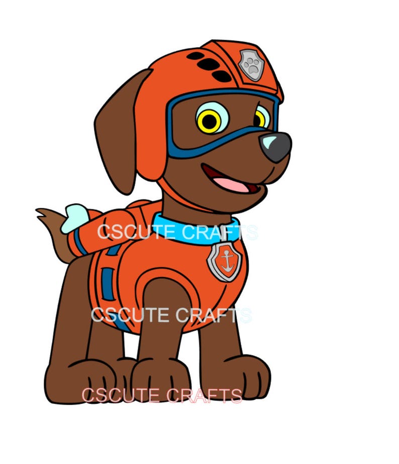 Zuma Paw Patrol SVG download Paw Patrol SVG cutting file | Etsy
