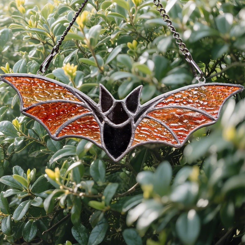 Bat Stained Glass Pattern - Etsy
