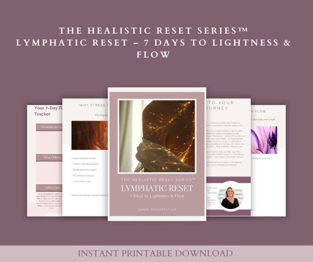 Lymphatic Reset – 7 Day Nervous System & Lymph Flow Support | Healistic ...