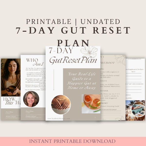 7 Day Reset Wellness - Etsy UK