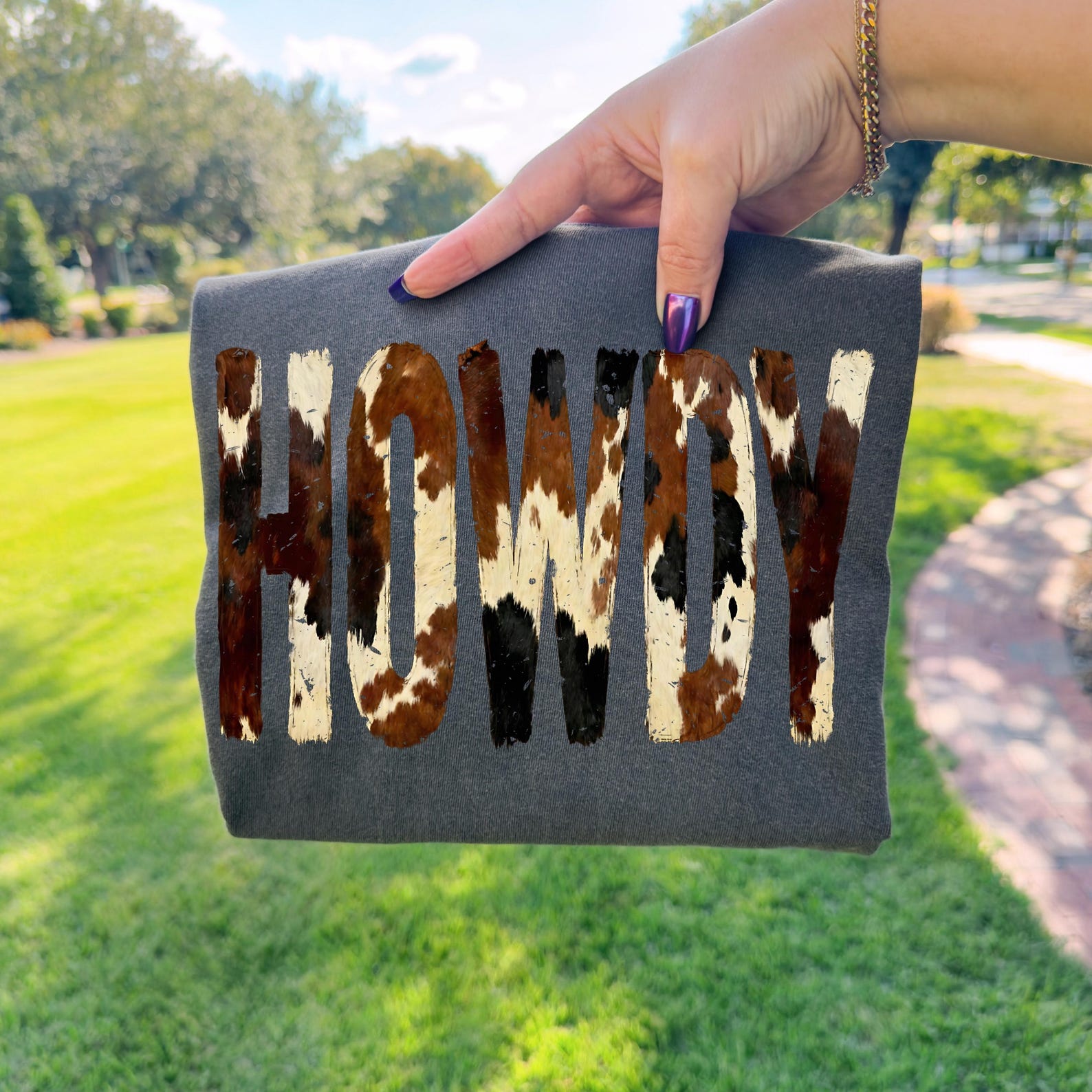 Distressed Cow Print Howdy PNG | Western Mama PNG | Rodeo Sublimation ...