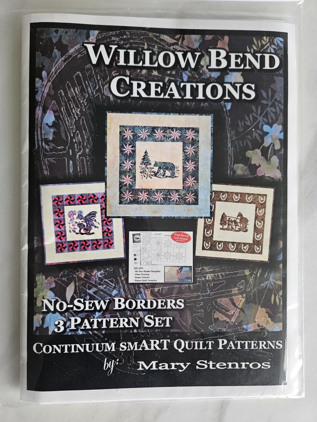 No-sew Borders 3 Pattern Set - Includes Fusible Continuum Patterns by ...