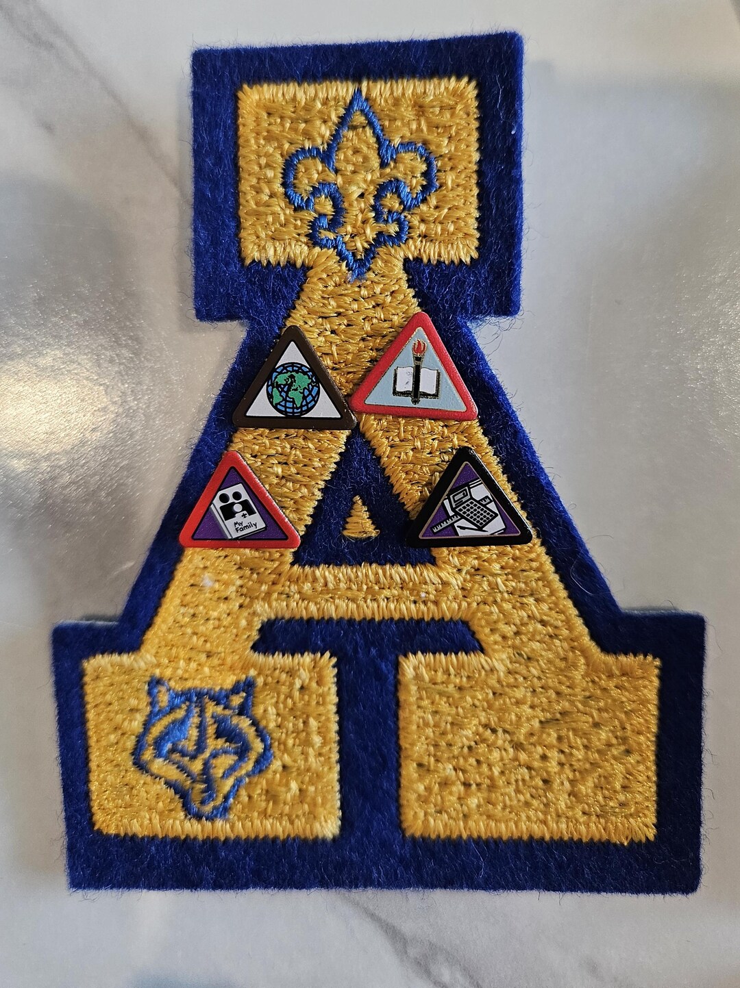 BSA Cub Scout Academic Letter "a" 1992-1999 PATCH and Parent Ribbon - Etsy