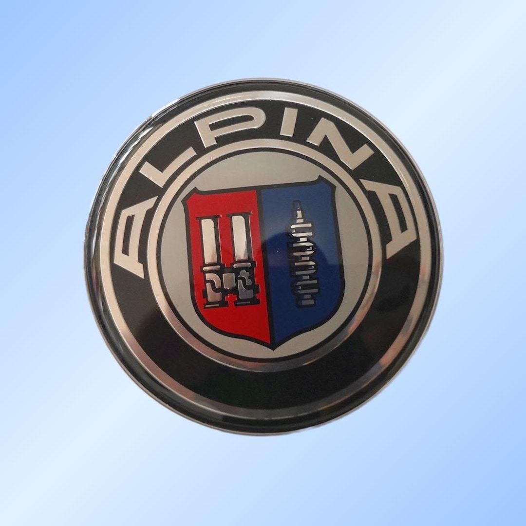 Alpina 82mm Front Hood Emblem Badge – OEM Style Replacement Logo for ...