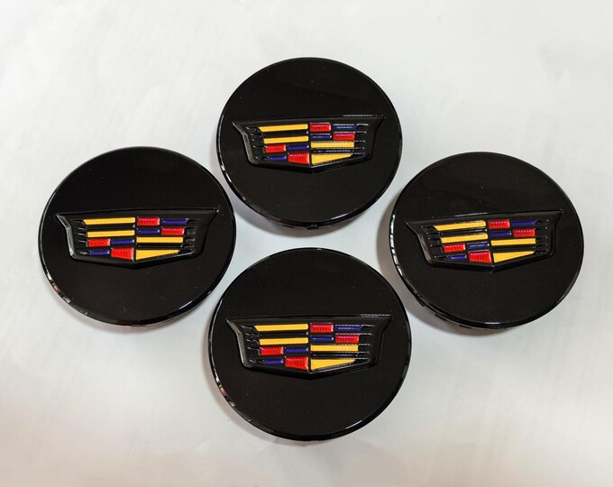 Original OEM | Cadillac Logo Front Emblem Batch for ESCALADE Black ...