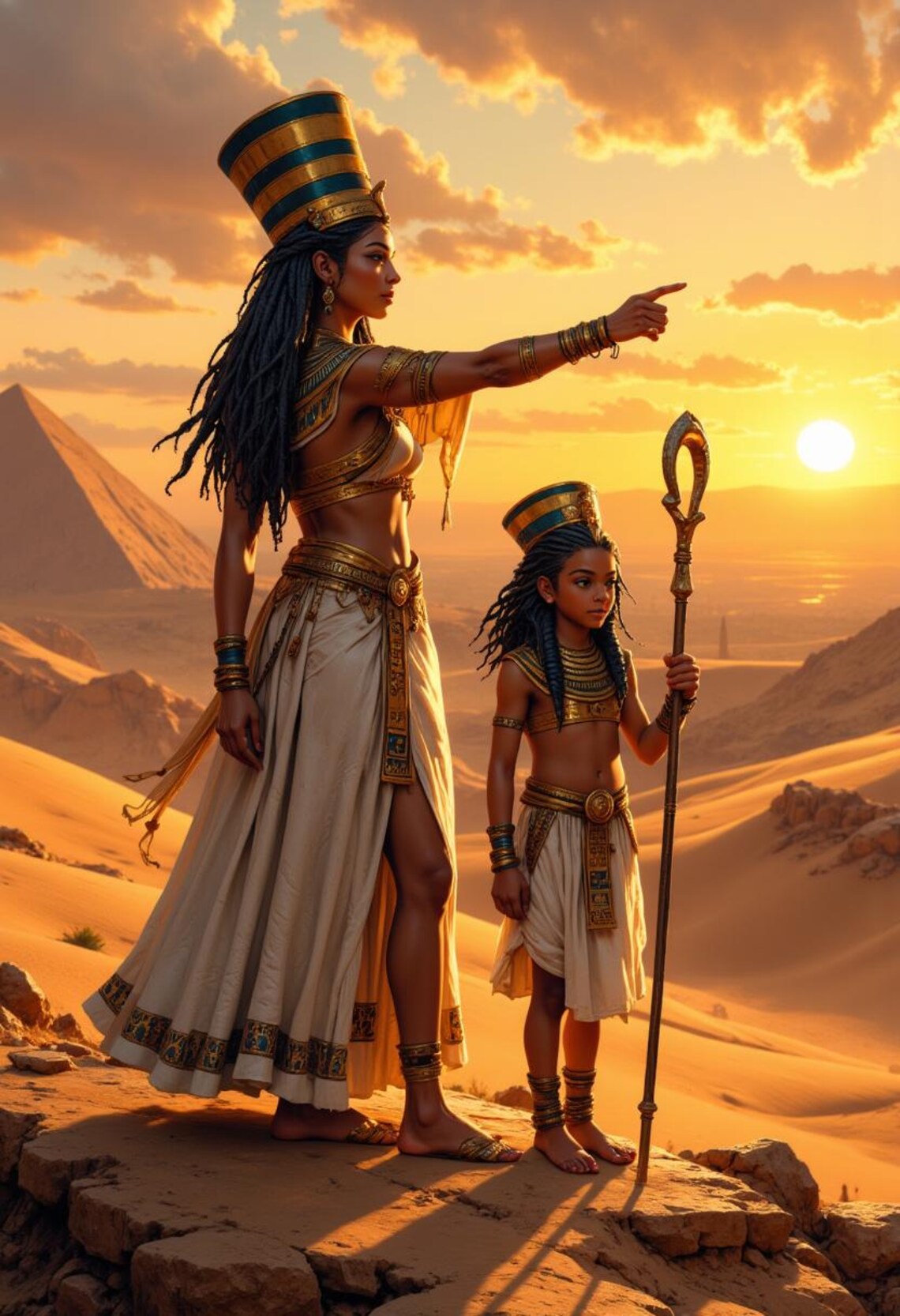 The Pharaoh's Golden Scarab: an Ancient Egypt Adventure Story for Kids ...