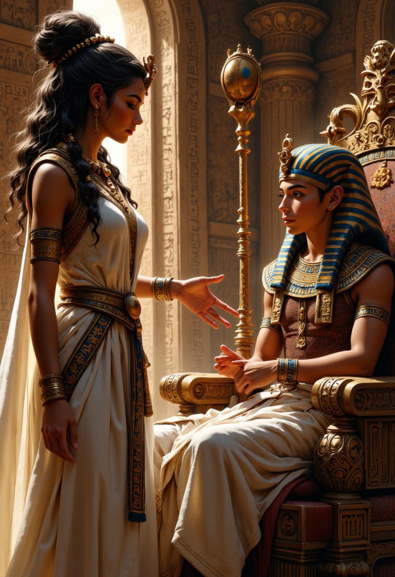The Pharaoh's Golden Scarab: an Ancient Egypt Adventure Story for Kids ...
