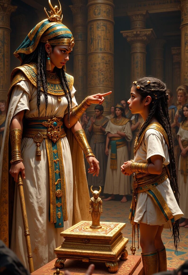 The Pharaoh's Golden Scarab: an Ancient Egypt Adventure Story for Kids ...