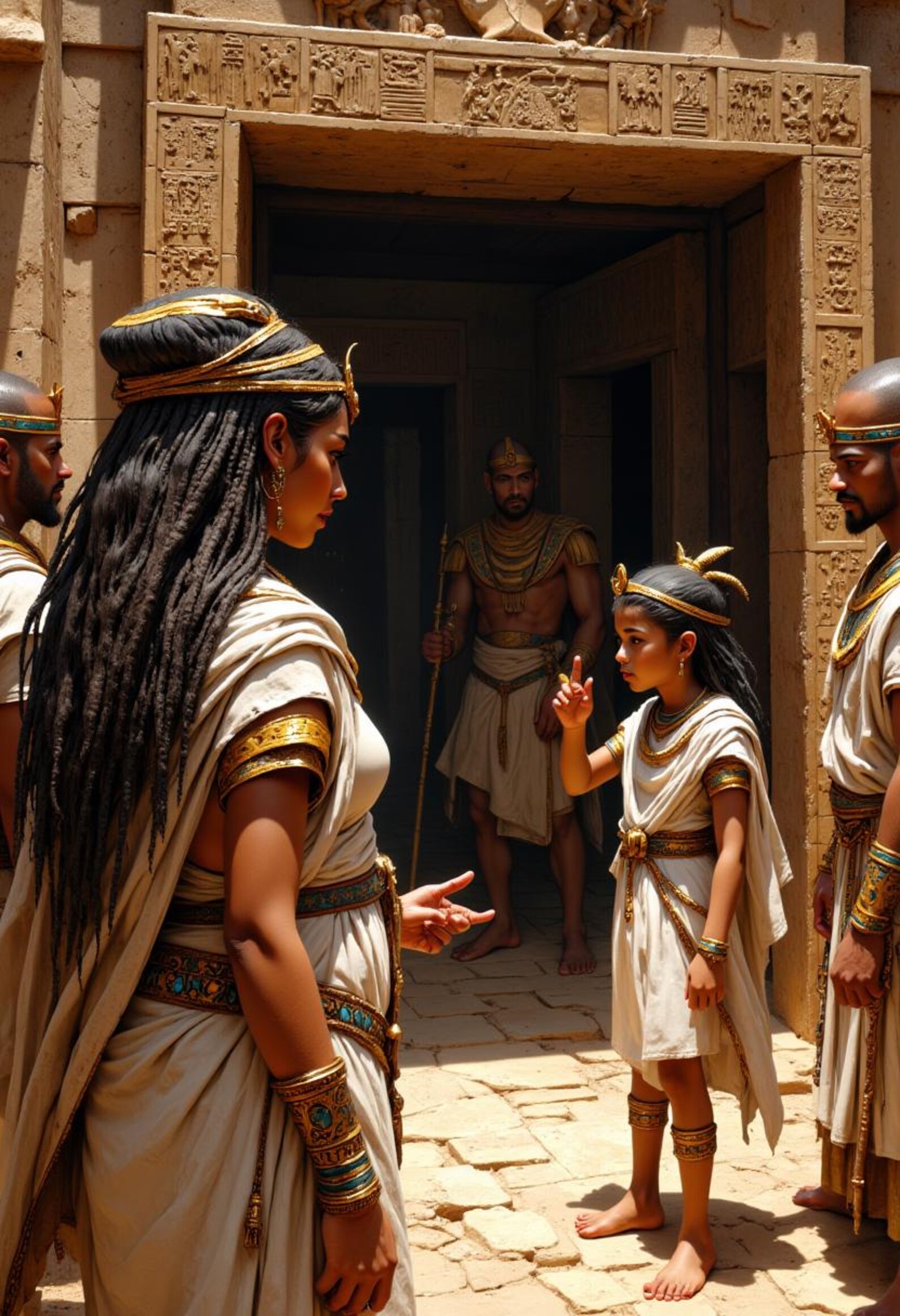 The Pharaoh's Golden Scarab: an Ancient Egypt Adventure Story for Kids ...