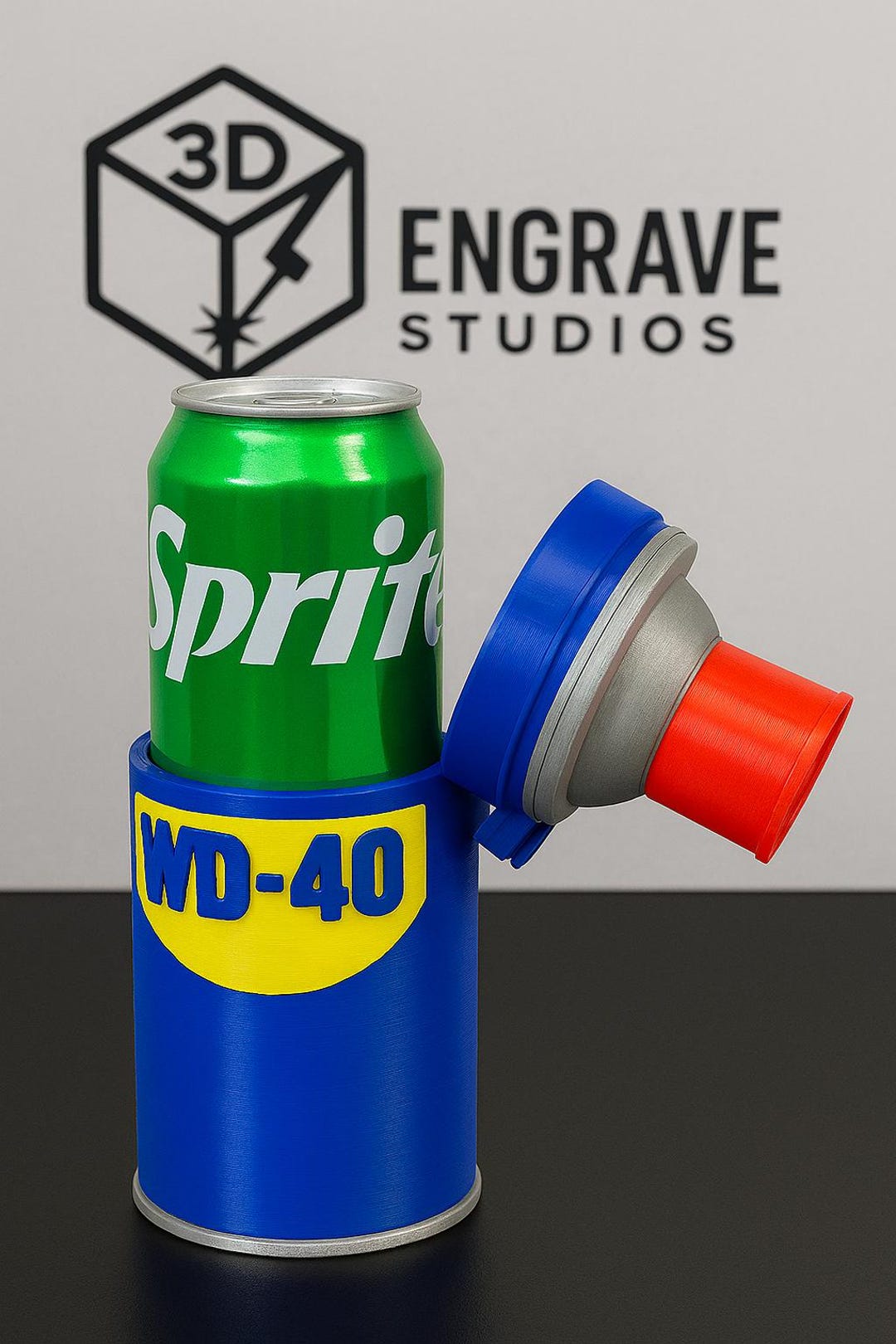 3D Printed Hidden Can Holder – WD-40 Style Beverage Concealment ...