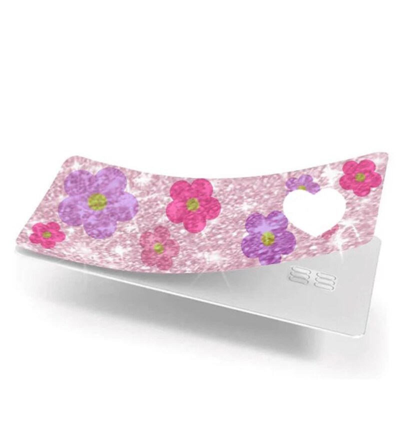Ultra Bling Glitter Credit Card Skin, Reflective Decal Debit Credit ...