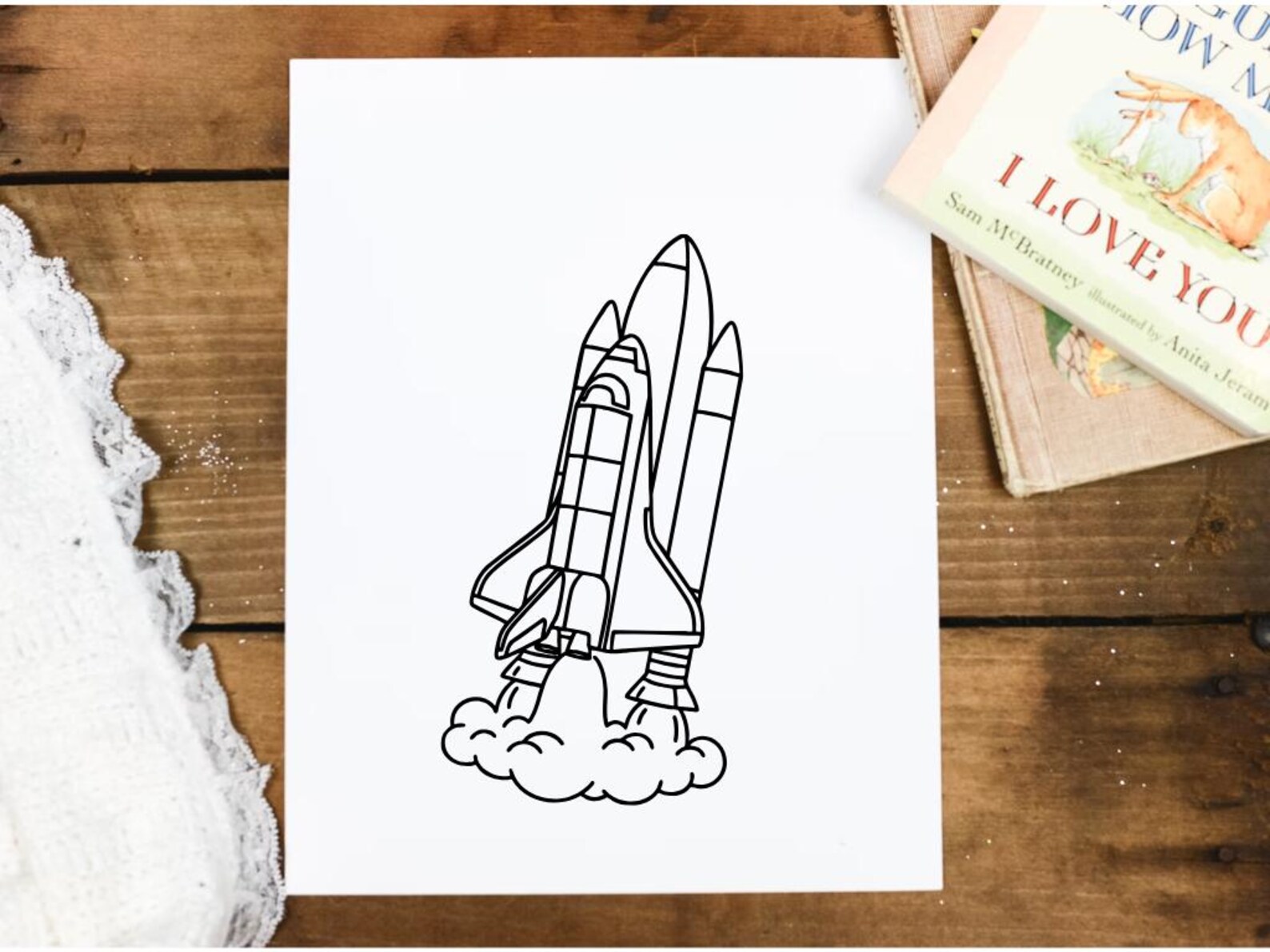 Space Element SVG Bundle | Astronaut Alien Clipart | Hand-drawn Digital ...