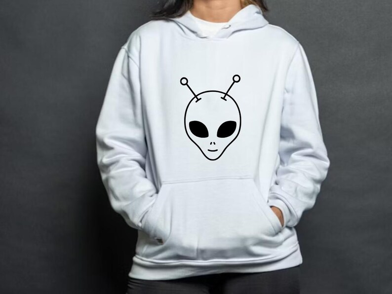 Space Element SVG Bundle | Astronaut Alien Clipart | Hand-drawn Digital ...
