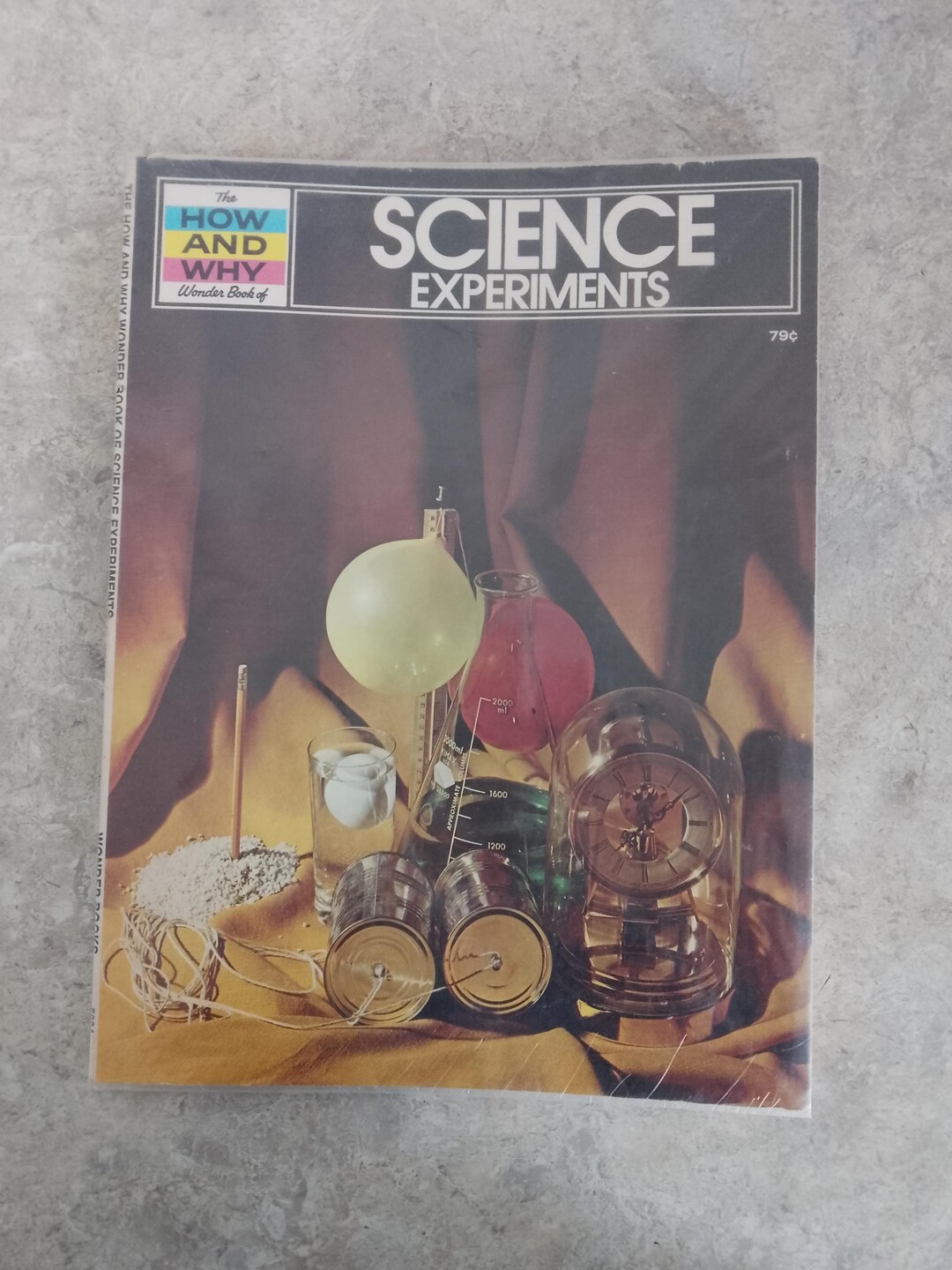 Vintage 1976 How and Why Book of Science Experiments - Etsy
