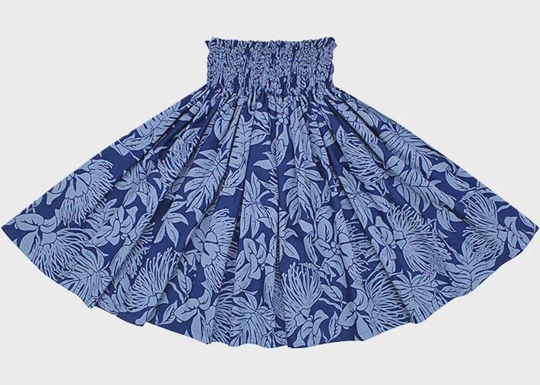 Hawaiian Pau Skirt, Hula Skirt, Hula Dance, Custom-made in Japan (12–35 ...