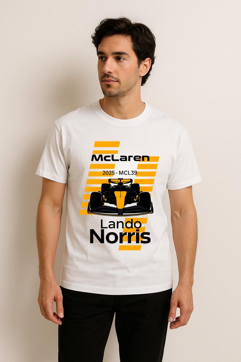 Lando Norris Mclaren F1 SVG Design for Shirts, Mugs, Stickers, 2025 ...