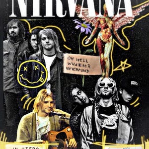 1000+ Retro Concert Posters | Classic Rock Band Wall Art (digital ...