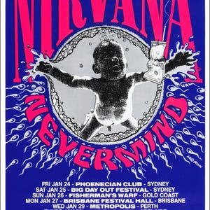 1000+ Retro Concert Posters | Classic Rock Band Wall Art (digital ...