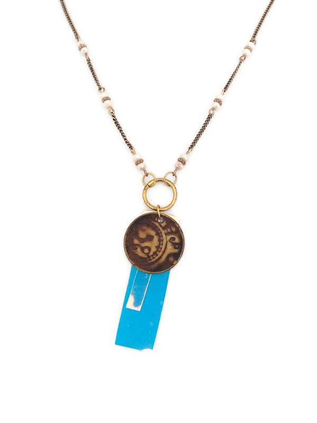 Time Pendant Necklace - Clock Face Upcycled Unique One of a Kind - Etsy