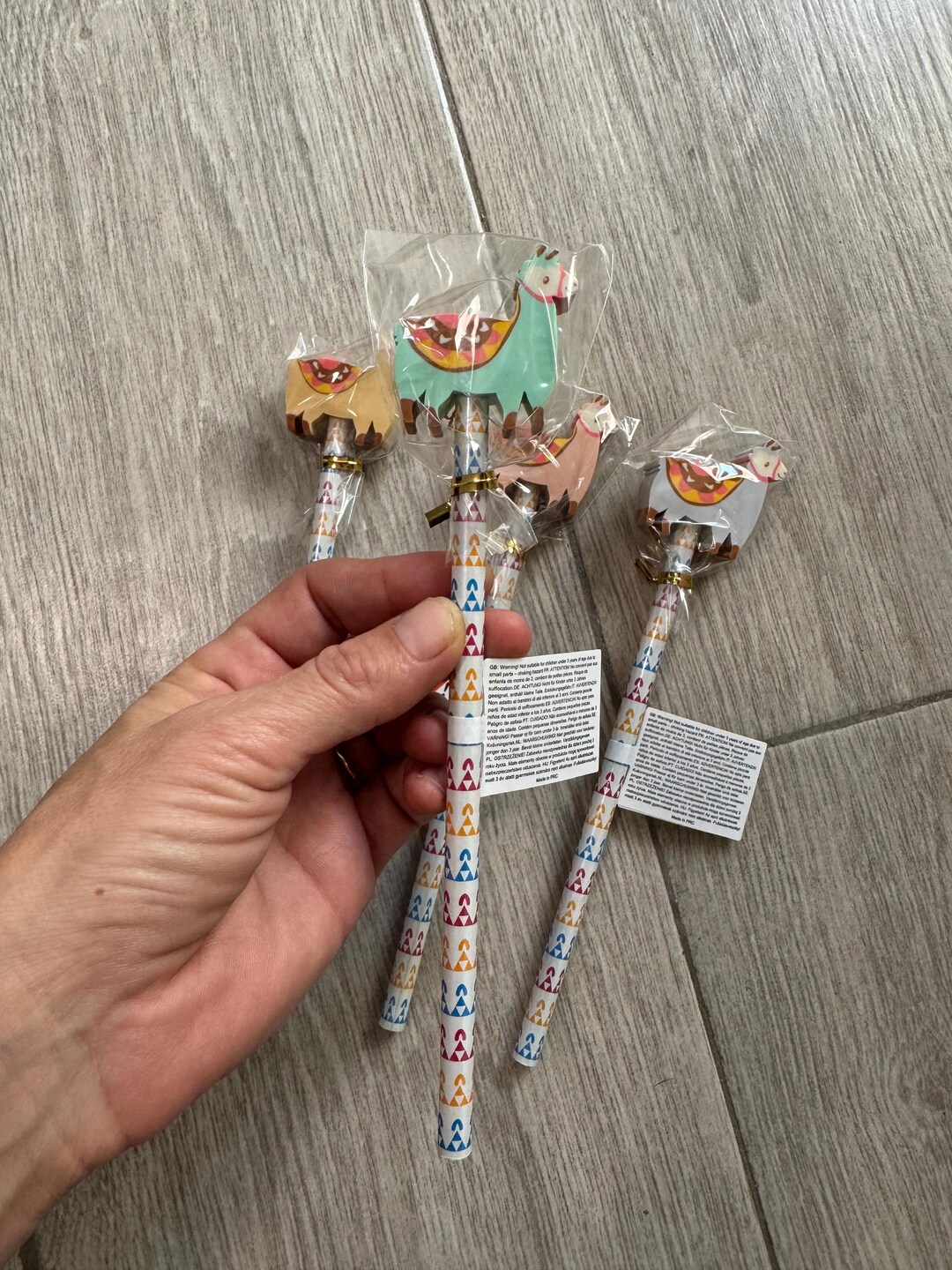 Llama Pencil With Eraser Topper – Novelty Kids Stationery - Etsy