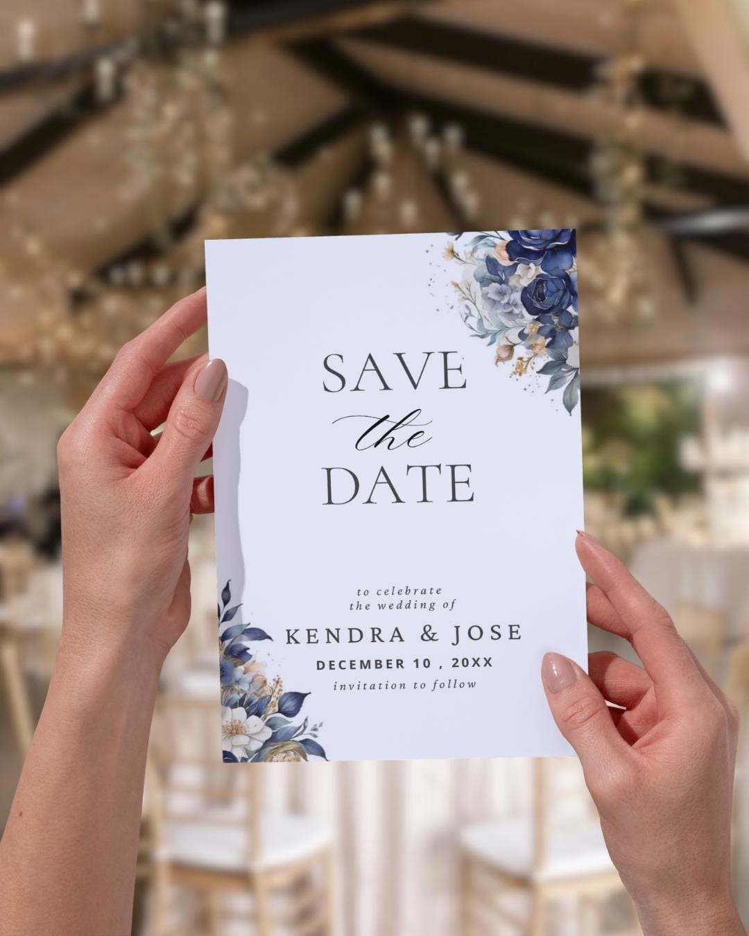 Save the Date Digital Invitation Template - Etsy