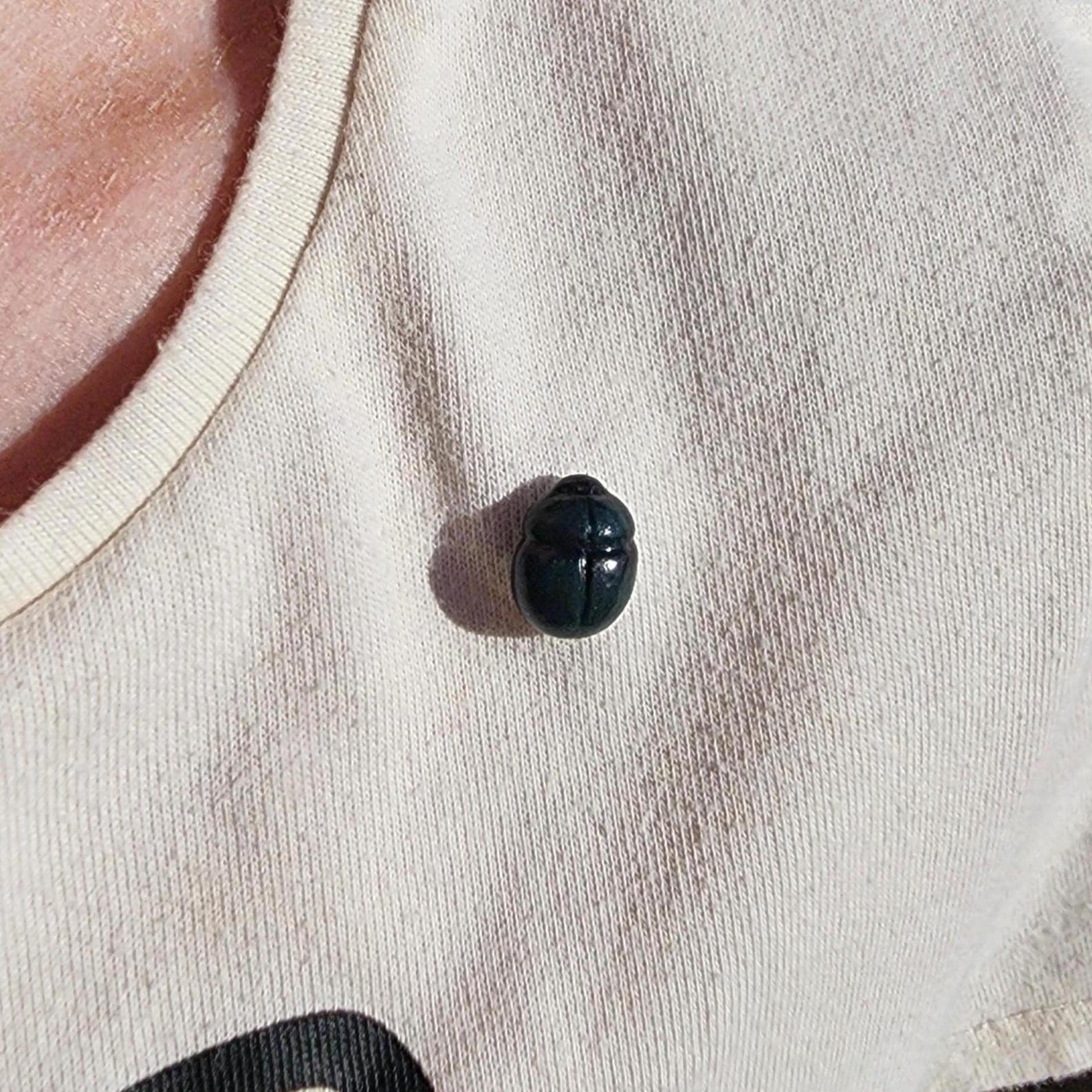 Realistic Green and Black Beetle Pin/hair Clip/brooch - Etsy