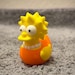 Lisa Simpson Rubber Duck | Funny 3D Printed Duck | Simpsons Collectible ...