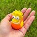 Lisa Simpson Rubber Duck | Funny 3D Printed Duck | Simpsons Collectible ...