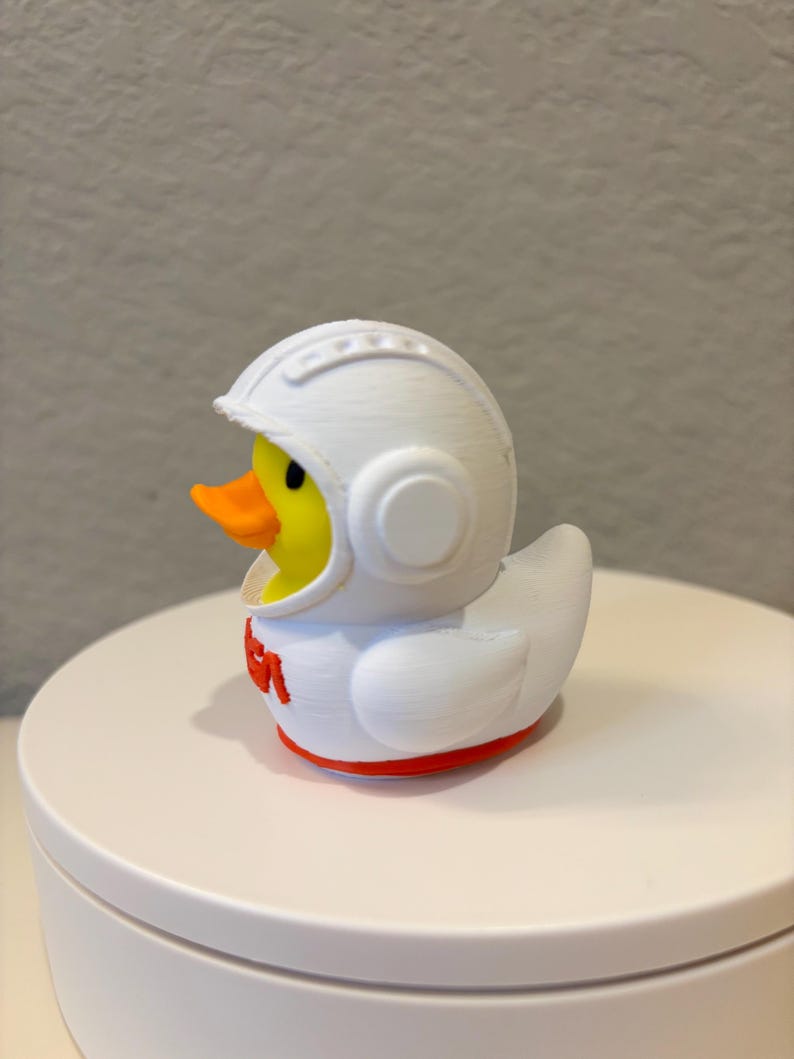 NASA Rubber Duck | 3D Printed Astronaut Duck | Space-themed Collectible ...