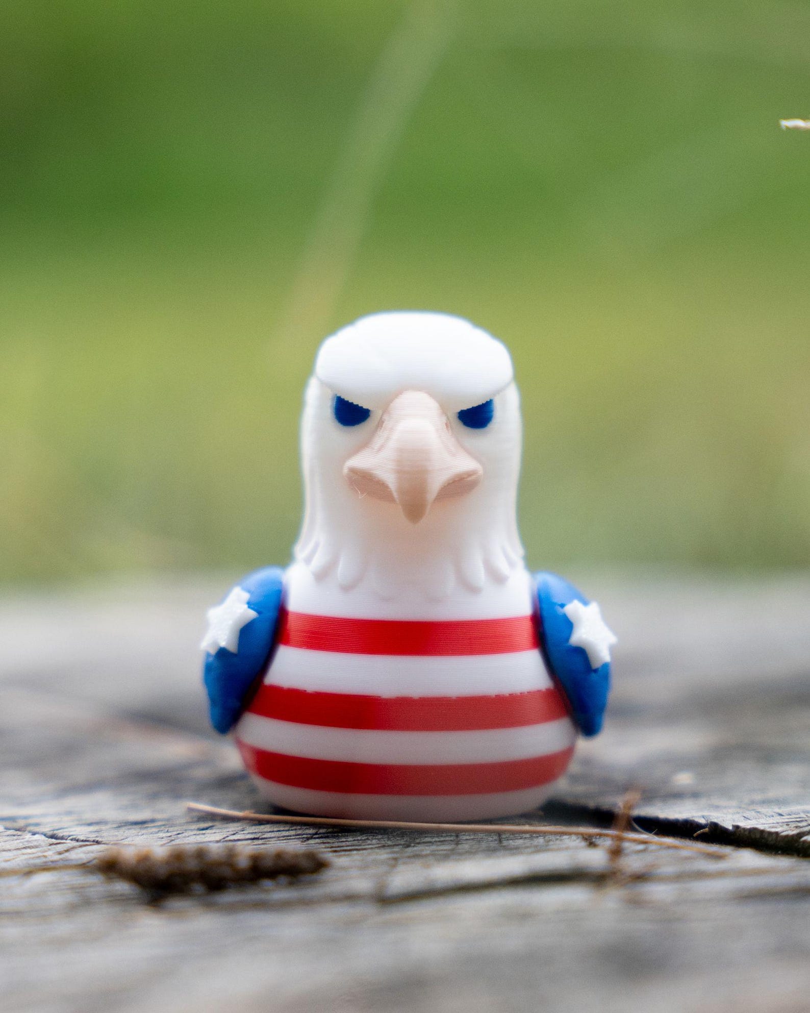 American Flag Eagle Rubber Duck | Patriotic Ducking Toy | USA Flag Desk ...